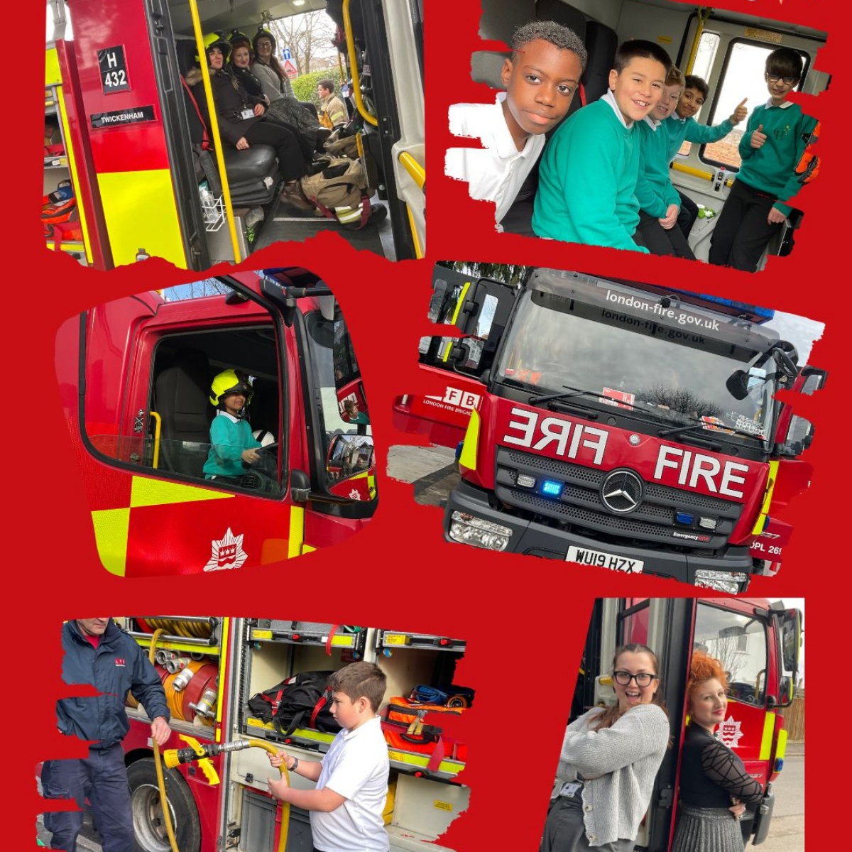 London Fire Brigade Visit 24 January - Capella House School